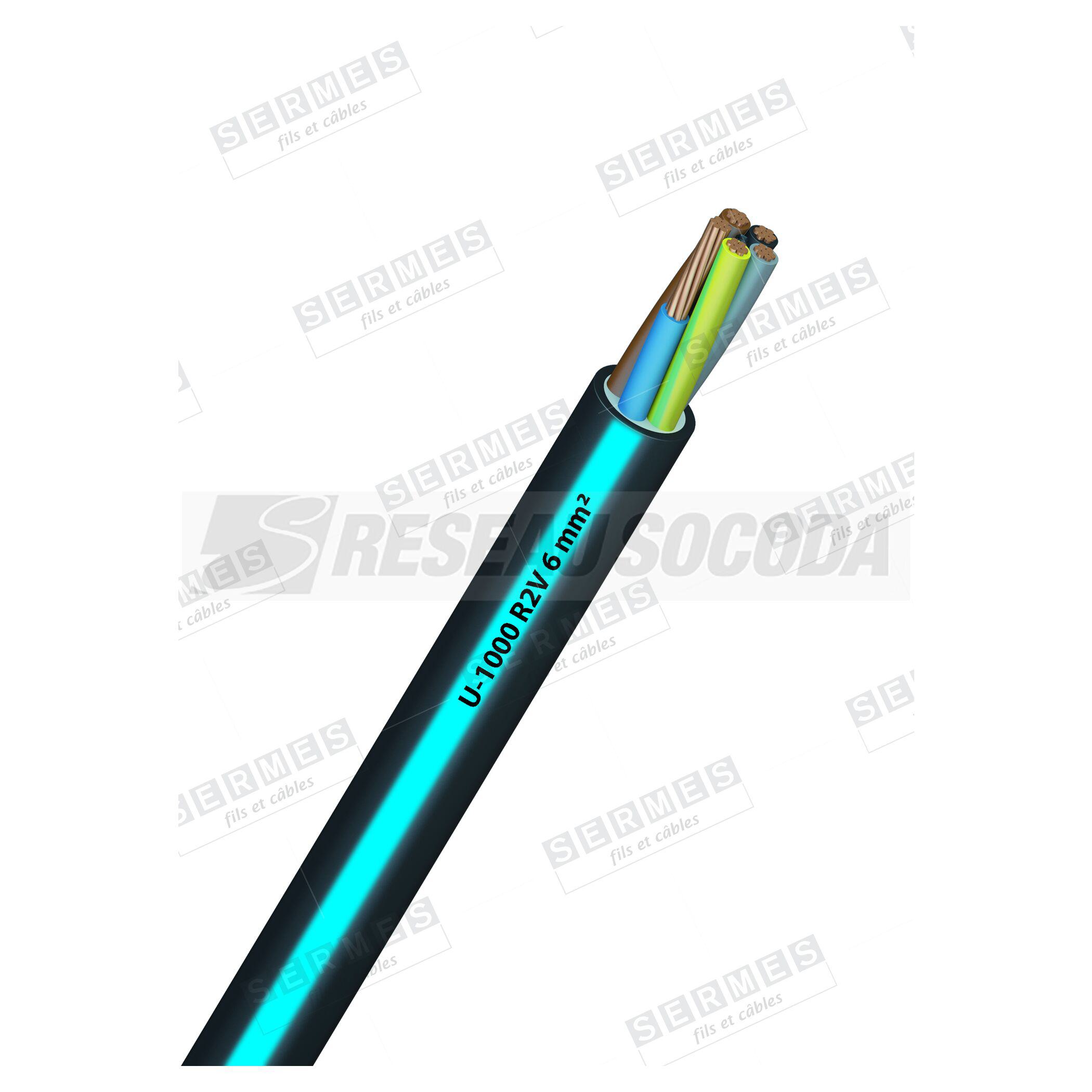 U 1000 R2V 5G6 TGL, ROY SA : U 1000 R2V 5G6 TGL CABLE INDUSTRIEL FIL ...